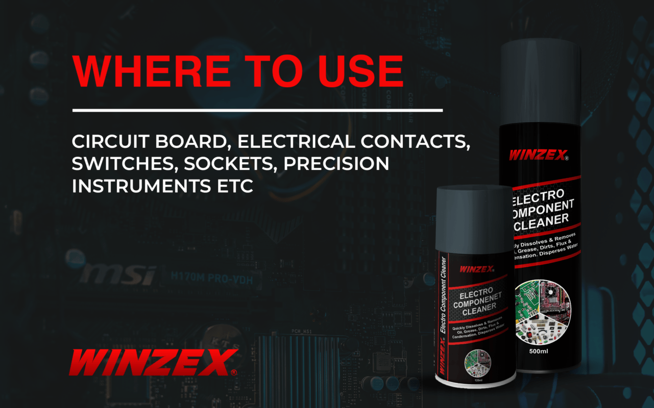 Winzex Electro Component Cleaner Spray 120ML - Precision Care